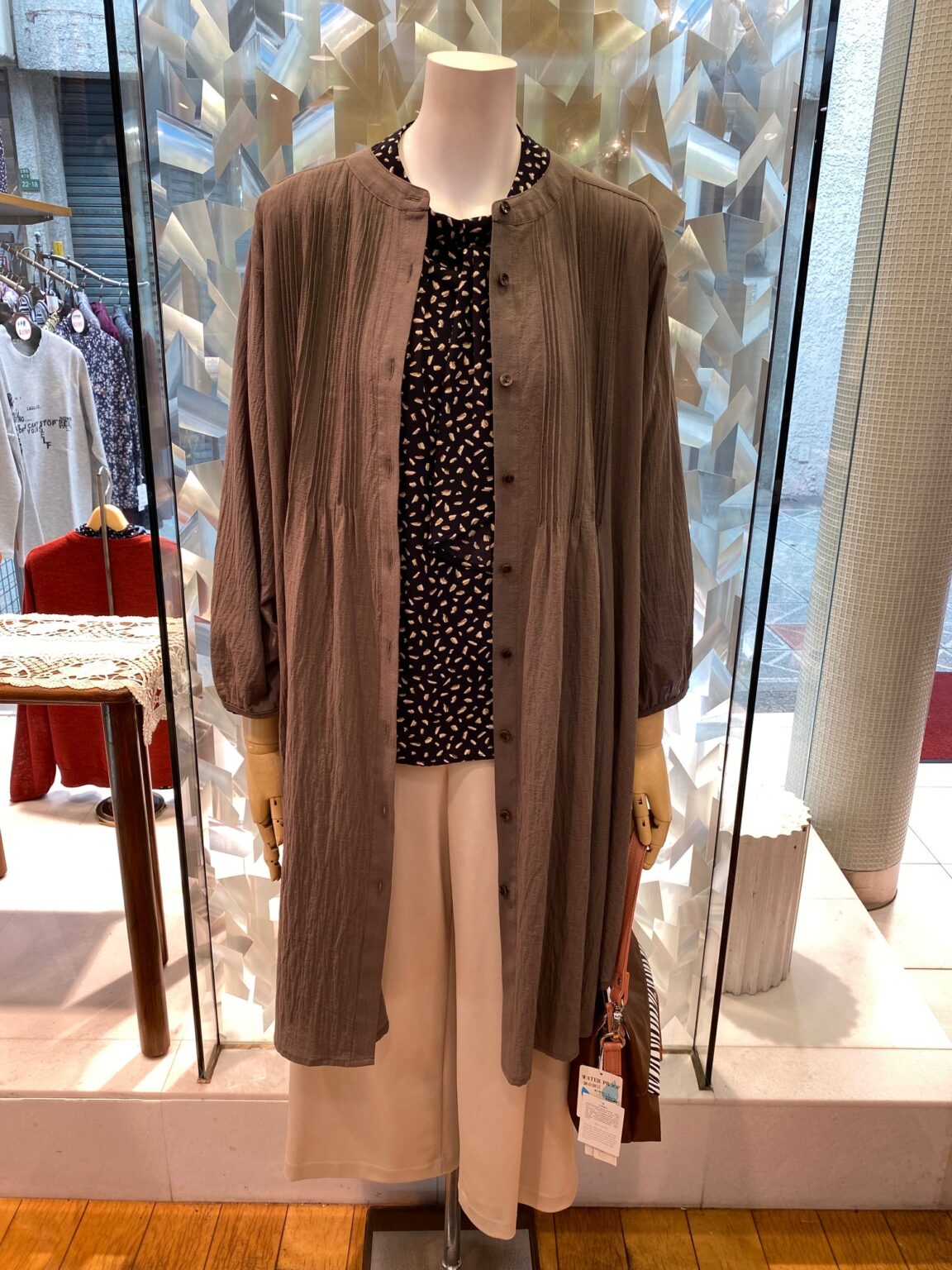 見た目に秋らしさを | 婦人服 みどりや 生野店